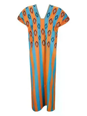 TANDEM Embroidered Maxi Dress