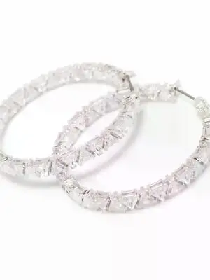 SWAROVSKI Matriz Hoop Earrings