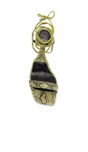 Jeffrey Campbell Reversed Sandal - Green