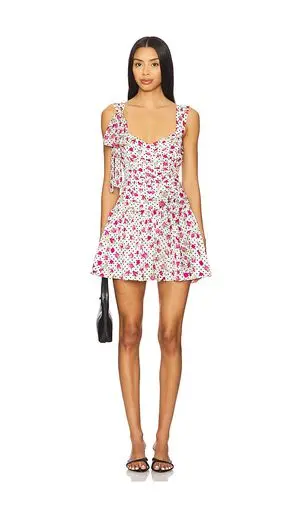 For Love & Lemons Betty Bud Mini Dress In . Also