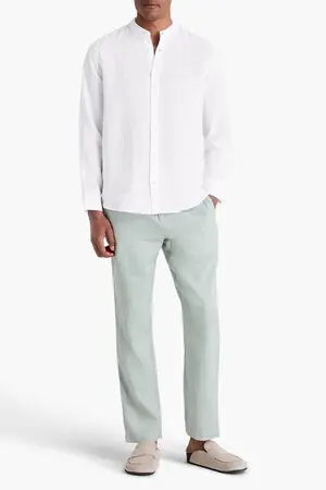 Frescobol Carioca Jorge Linen Shirt - White
