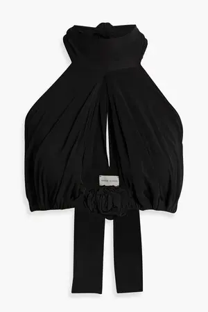 Magda Butrym Tie Neck Blouses