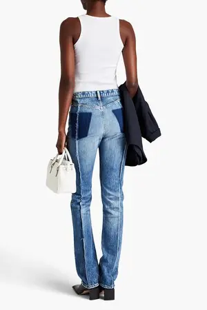 MAISON MARGIELA Faded High-rise Straight-leg Jeans