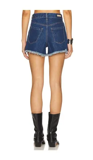Blanknyc Embellished Denim Shorts - Silverdre