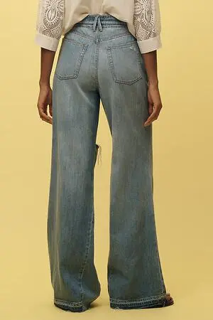 Good American High-rise Wide-leg Jeans