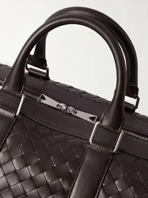 Bottega Veneta Intrecciato Leather Weekend Bag