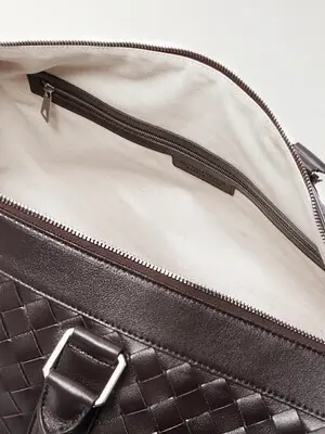 Bottega Veneta Intrecciato Leather Weekend Bag