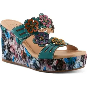 SPRING STEP SHOES Caprice Wedge Sandal