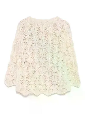 D.exterior Openwork Sweater