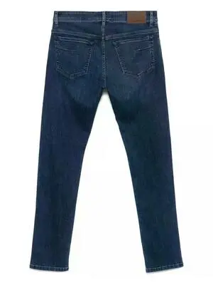 Corneliani Logo-embroidered Jeans