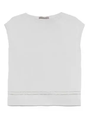D.exterior Contrast-detail Tank Top