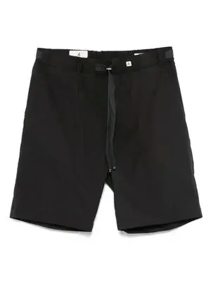 MYTHS Drawstring-waist Shorts - Black