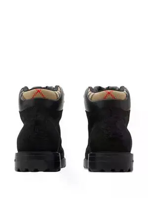 Burberry Moor Suede Hiking Boots