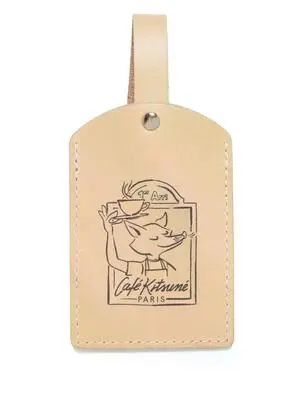 CAFÉ KITSUNÉ Street Fox Name Tag - Neutrals