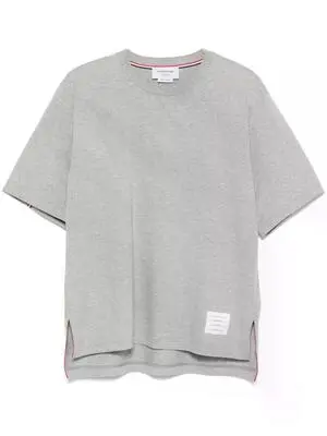Thom Browne Rwb Stripe-detail T-shirt