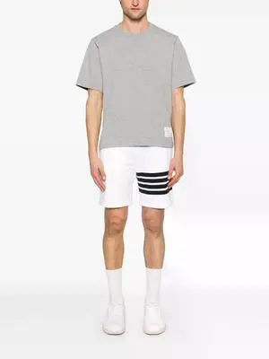 Thom Browne Rwb Stripe-detail T-shirt