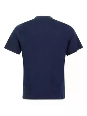 KANGRA Cotton-blend T-shirt - Blue