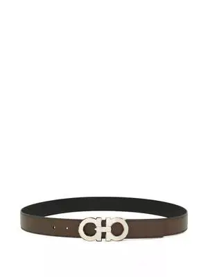 FERRAGAMO Reversible Leather Belt