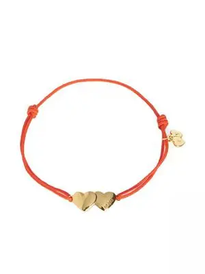 Zadig&Voltaire Link Heart Charm Bracelet - Red