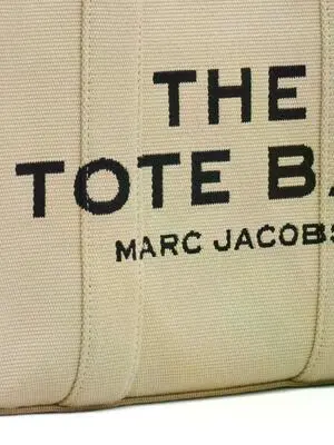 Marc Jacobs Marc Jacobs Medium Tote Bag With Logo Detail Neutrals