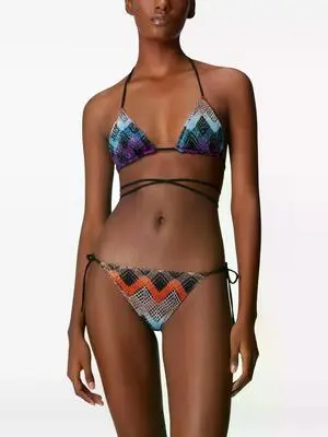 Missoni Zigzag-pattern Bikini - Black