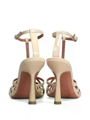 CASTAGNA 100mm Lidia Sandals - Neutrals