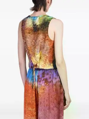 YAVI Abstract-print Vest