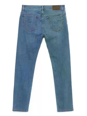Corneliani Logo-embroidered Jeans