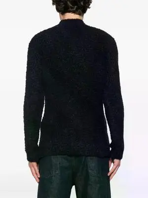 Tagliatore Virgin Wool-blend Jumper - Blue