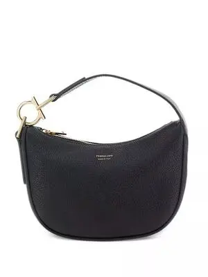 FERRAGAMO Gancini Shoulder Bag Xs - Black