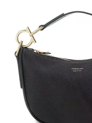 FERRAGAMO Gancini Shoulder Bag Xs - Black