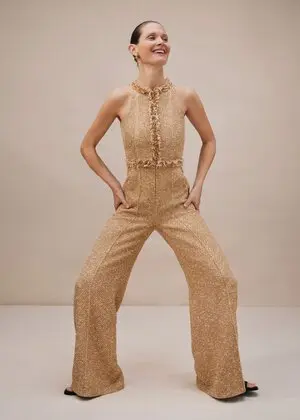 Gold Jumpsuits 