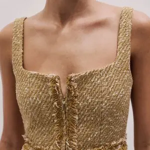 ME+EM Metallic Tweed Mini Dress