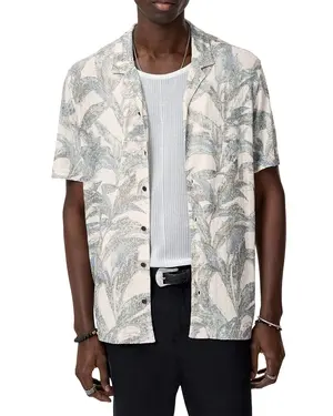 John Varvatos Conant Regular Fit Desert Camp Shirt