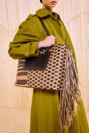 Ulla Johnson Lali Large Tote Handbag - Tapir