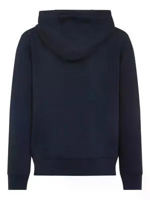 Etro Pegaso-motif Hoodie - Blue