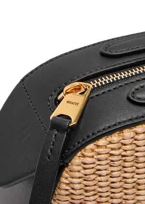 Khaite Simona Woven Shoulder Bag