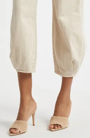 L'Agence Krista High-waist Cropped Jeans