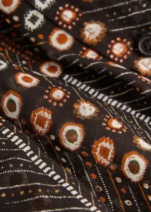 Isabel Marant Mexica Printed Cotton Blouse