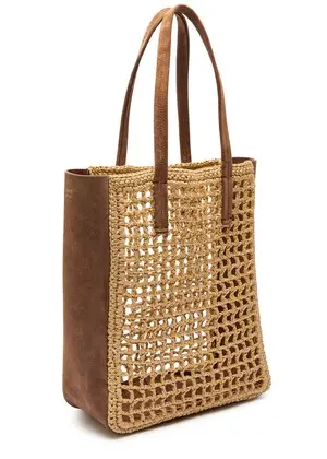 Khaite Small Raffia Tote Bag