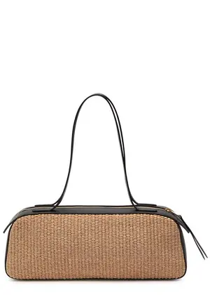 Khaite Simona Woven Shoulder Bag