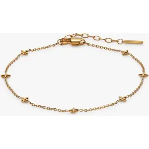 ALEX AND ANI Star Chain Anklet - Gold