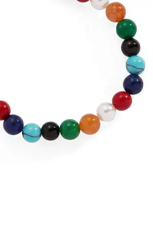 ALEX AND ANI Moonlight Beach Beaded Stretch Bracelet