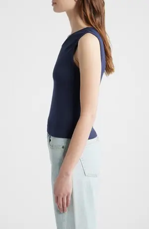 REFORMATION Wren Cotton V-neck Tank