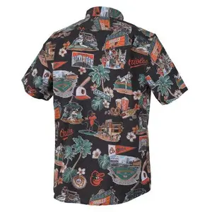 Reyn Spooner Baltimore Orioles Scenic Tri-blend Button-down Shirt