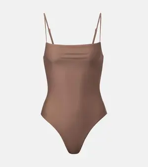 Jade Swim Layla One Piece Swimsuit - Brown
