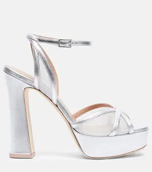 MALONE SOULIERS Sylvie 125 Leather Platform Sandals