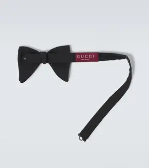 Gucci Silk Crêpe Bow Tie