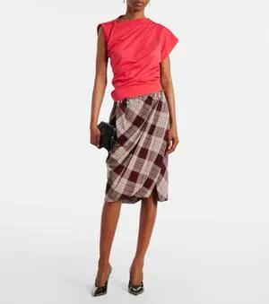 VIVIENNE WESTWOOD Hebo Orb Cotton Jersey Top