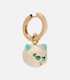Valentino Garavani Le Chat De La Maison Single Earring - Multicoloured